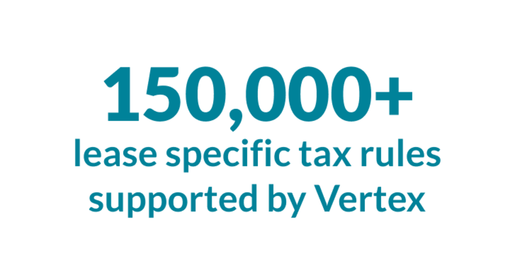 Automate Indirect Tax for Leasing | Vertex Inc.