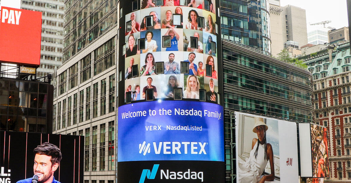 Vertex CEO Celebrates Gold-Medal Teamwork on IPO Anniversary | Vertex, Inc.